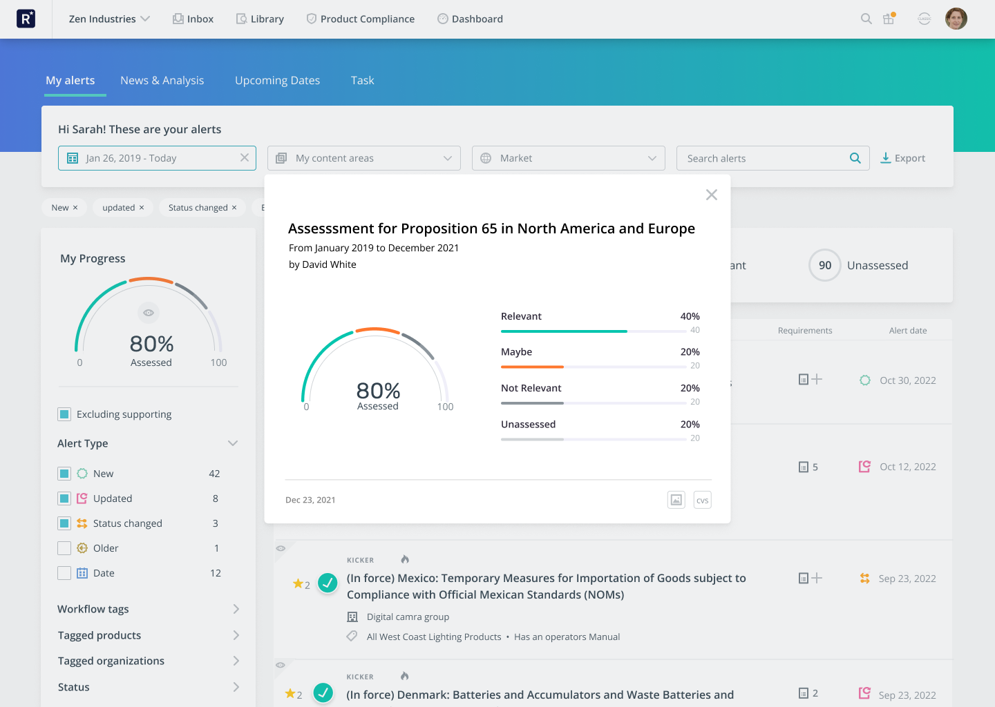 Inbox Redesign - Ruth Shacterman